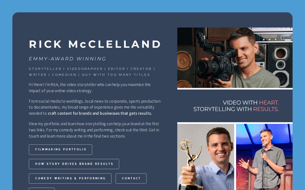 Rick McClelland Portfolio